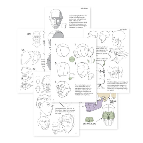 Head Drawing E-BOOK